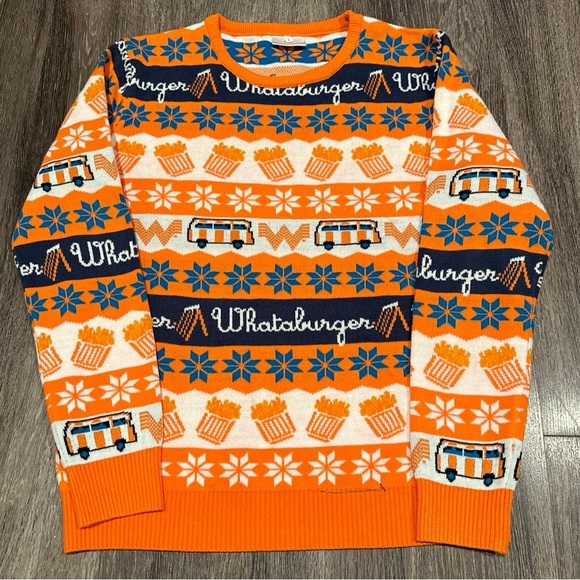 Whataburger | Sweaters | Whataburger Ugly Christmas Sweater | Poshmark